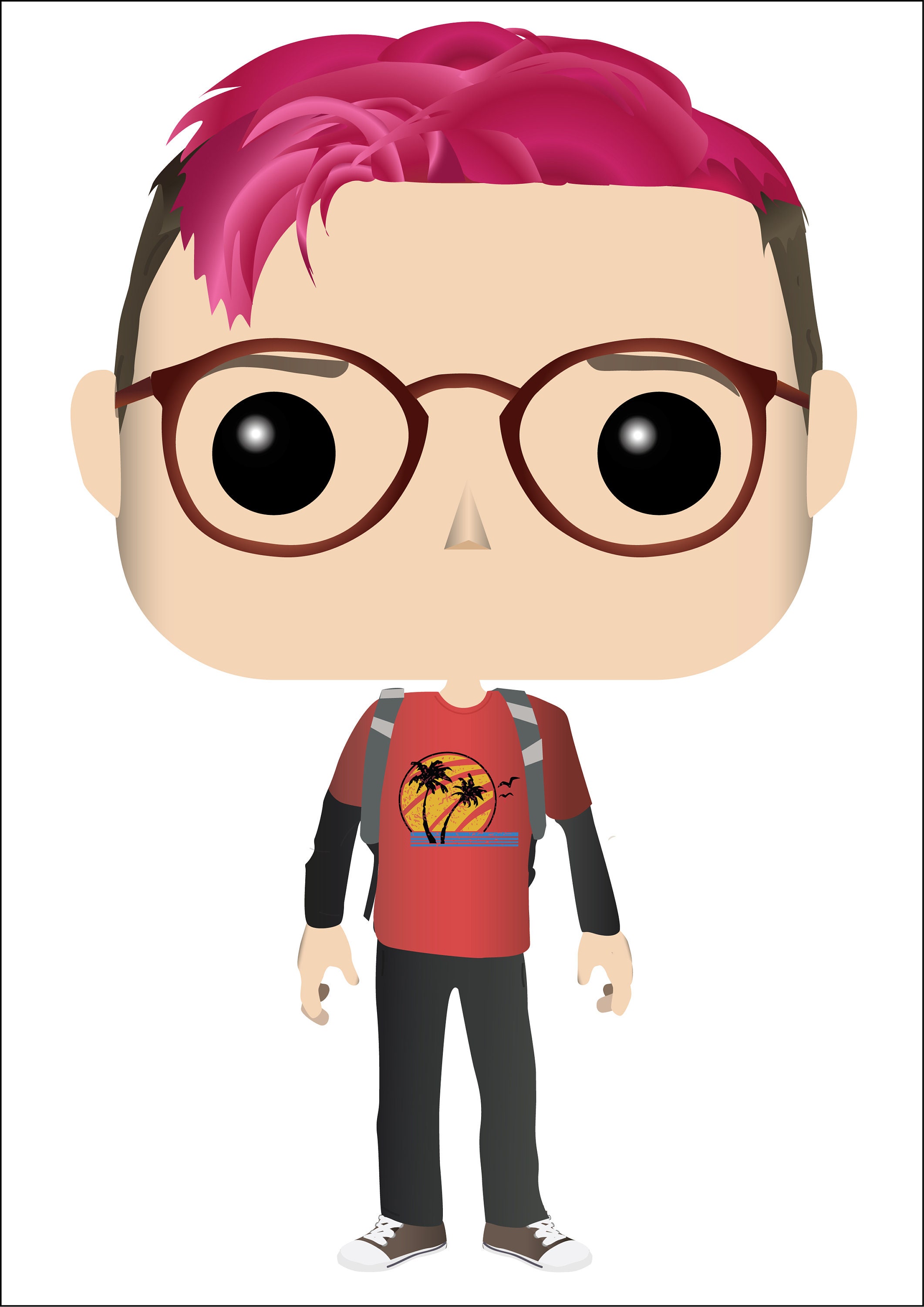 Custom Made Pop Funko Style Portraits - Etsy