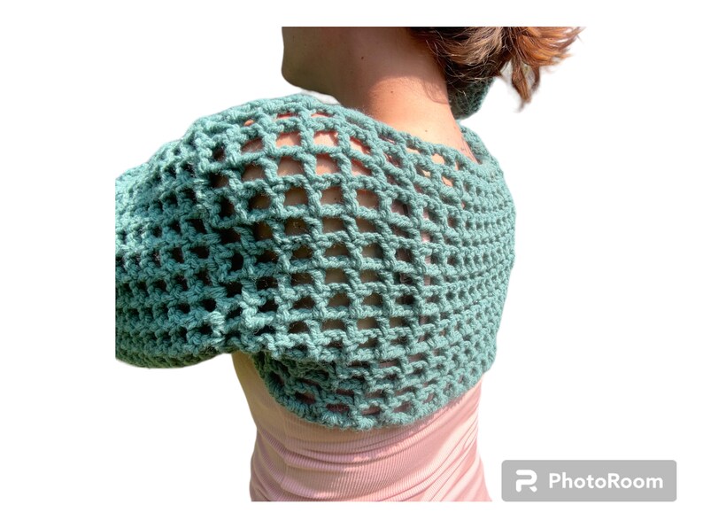 Oversized Shrug, Crochet Shrug, Bolero Shrug, Cropped Sweater ...