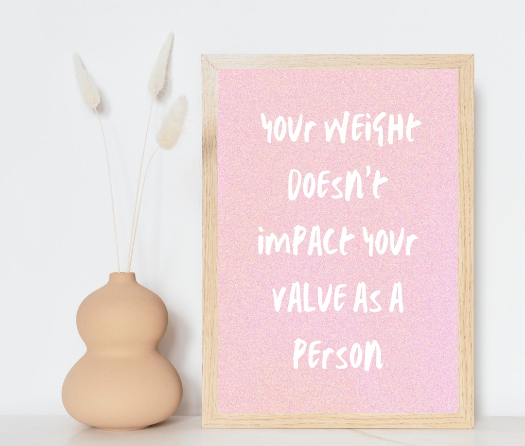 Body Neutrality Affirmation Printable Body Neutrality Quote Instant ...