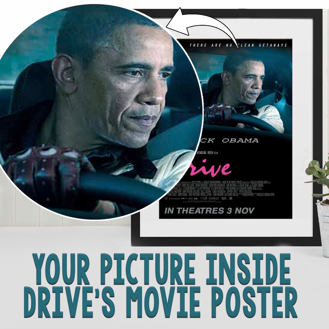 Personalized Drive Movie Poster - Customized Art - Available as Digital ...