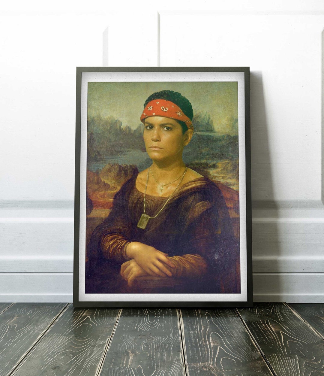 Mona Lisa Vasquez Art Print: Aliens Movie Parody Decor - Etsy