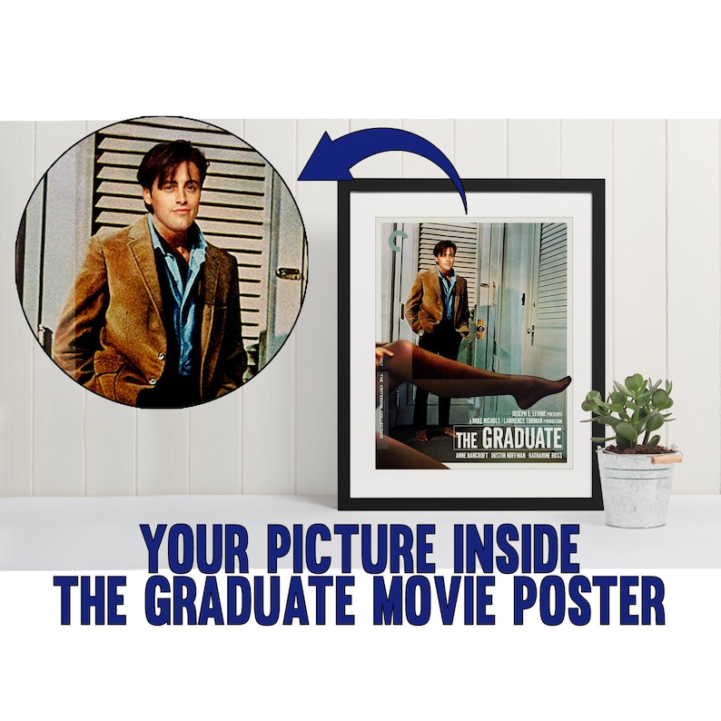 Personalized the Graduate Movie Poster - Customized Movie Art ...