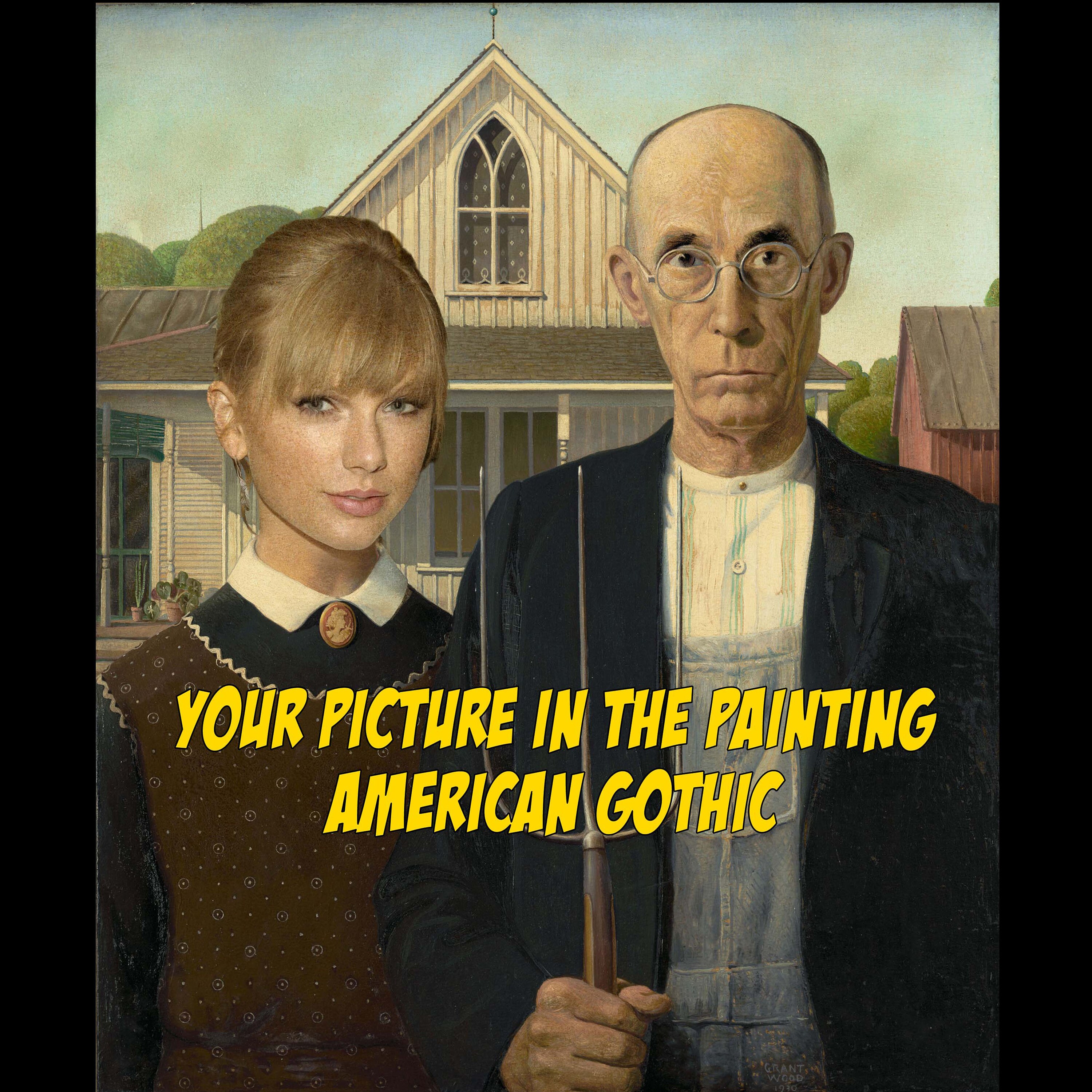 Wood Grant American Gothic Parody