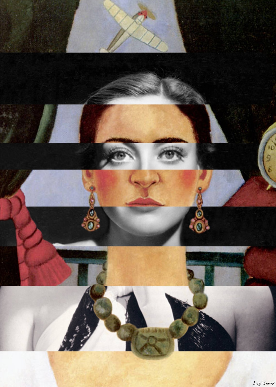 Frida Kahlo's Self Portrait Time Flies & Joan Crawford - Etsy Canada