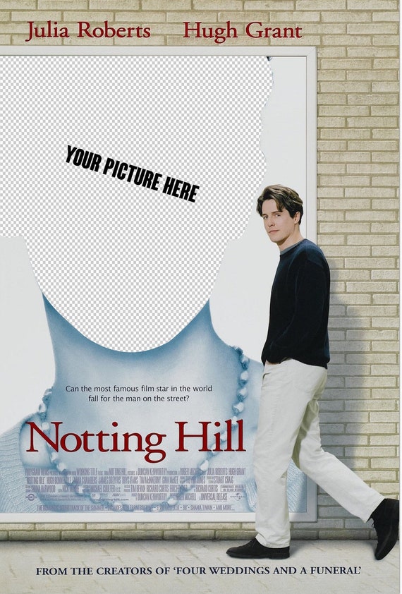 Personalized Notting Hill Movie Poster Customized Art | Etsy