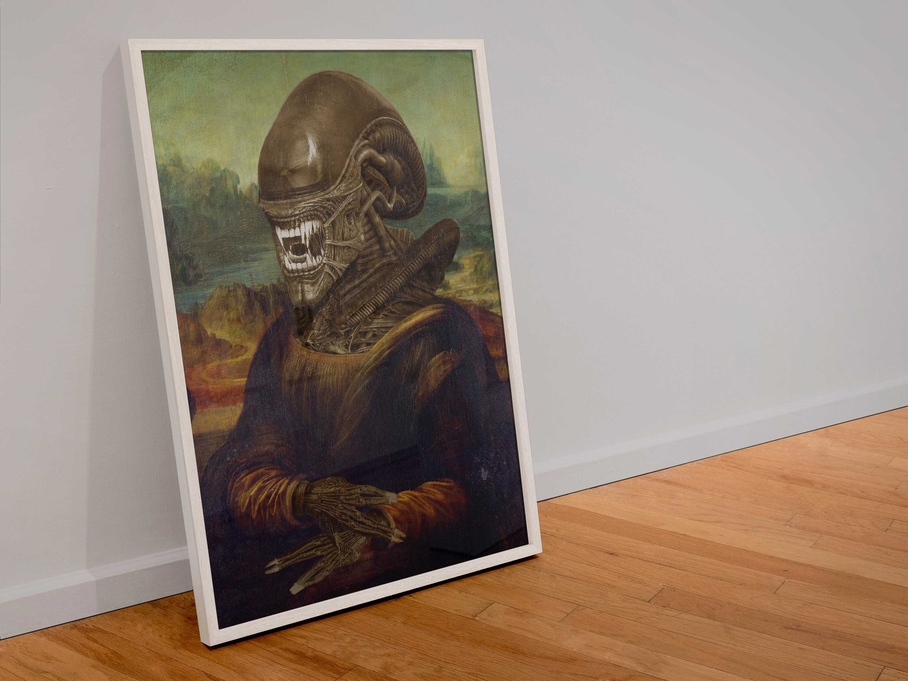 Leonardo Da Vinci Mona Lisa Aliena