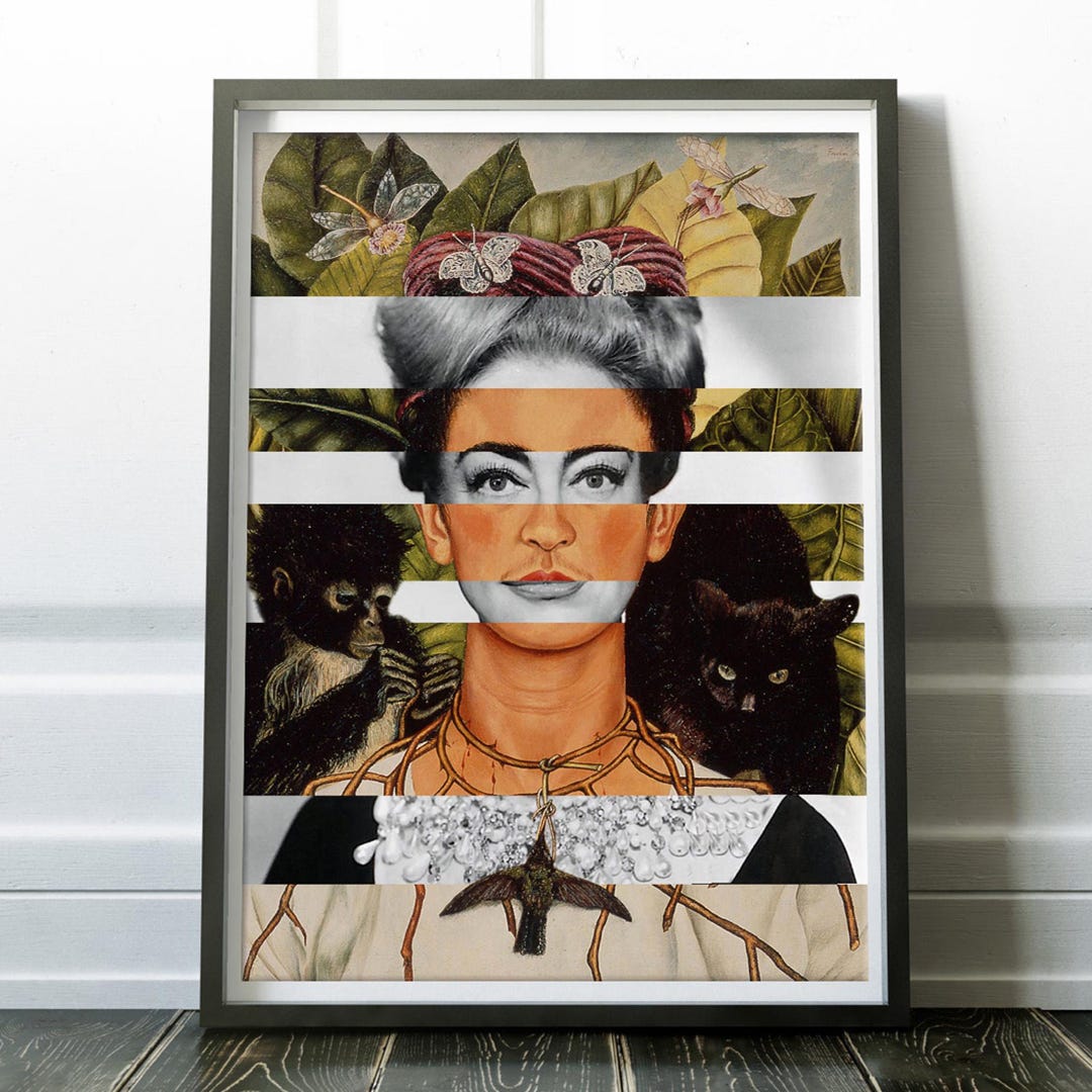 LEARN TO FEEL - Pop Retro Collage, Mashup, Pop Art Wall Decoration ...