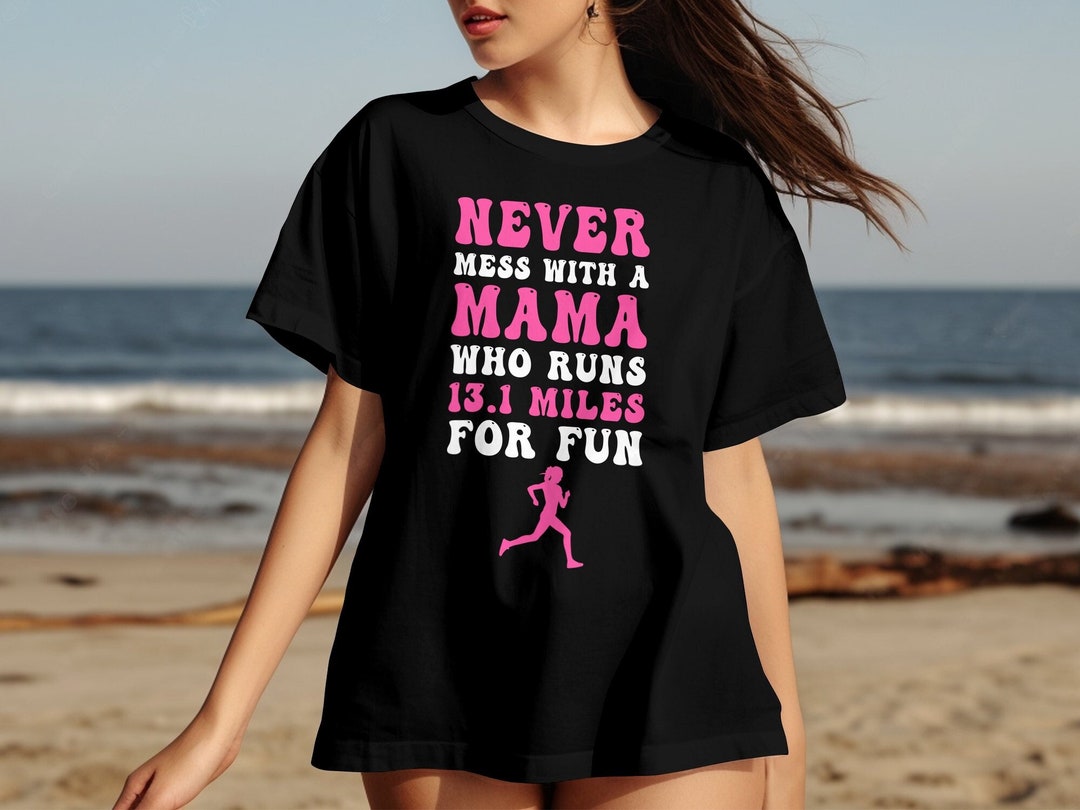 Funny Running T-shirt, Women's Half Marathon Tee, 13.1 Miles Shirt ...