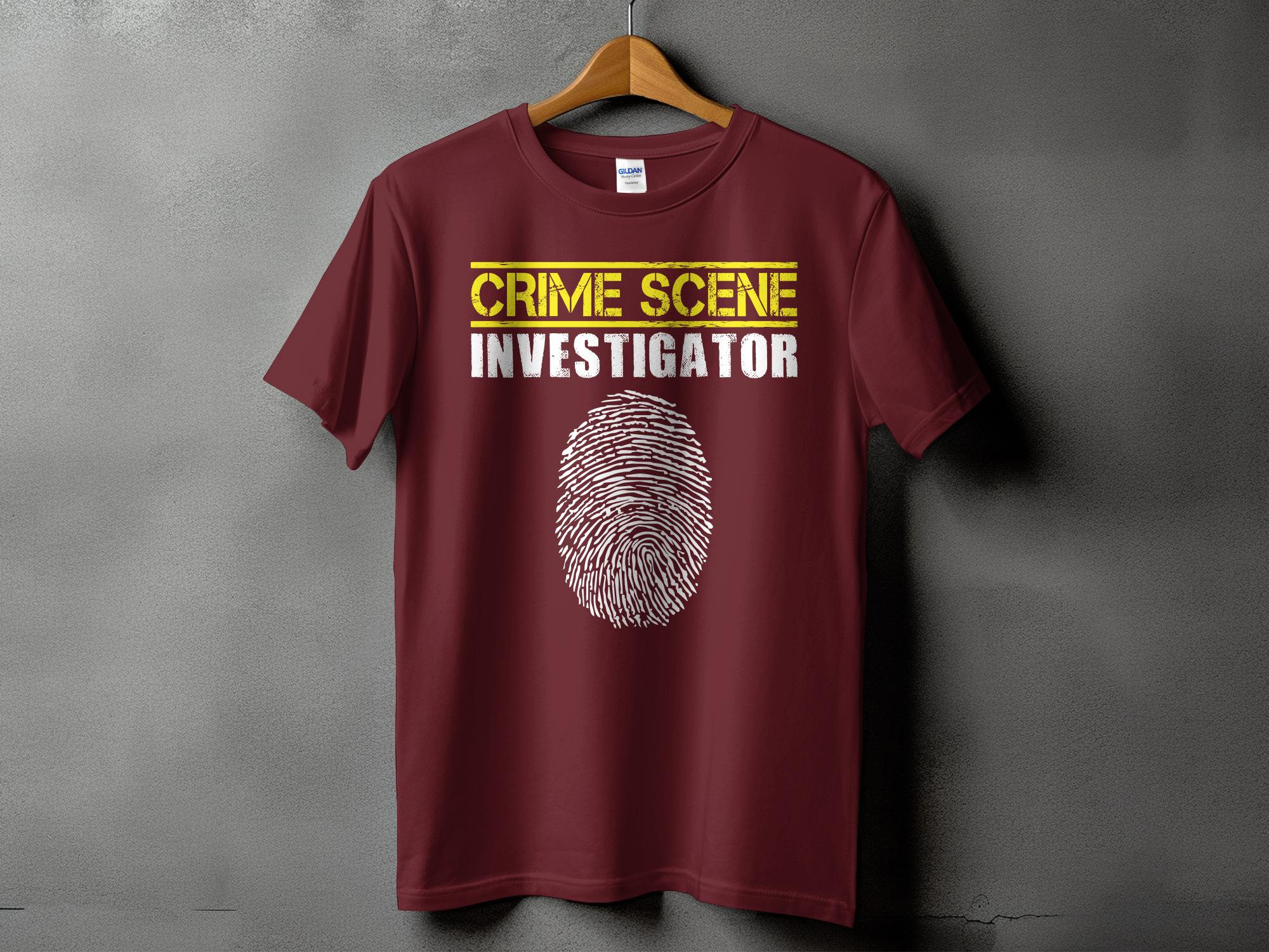 Crime Scene Investigator Shirt, Forensic Science Tee, Detective Law ...