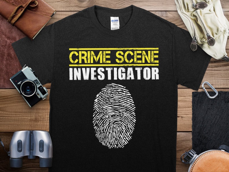 Crime Scene Investigator Shirt, Forensic Science Tee, Detective Law ...