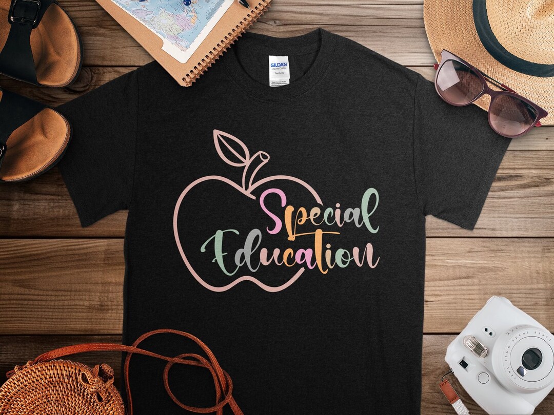 Special Education T-shirt, Teacher Appreciation Gift, Apple Design ...