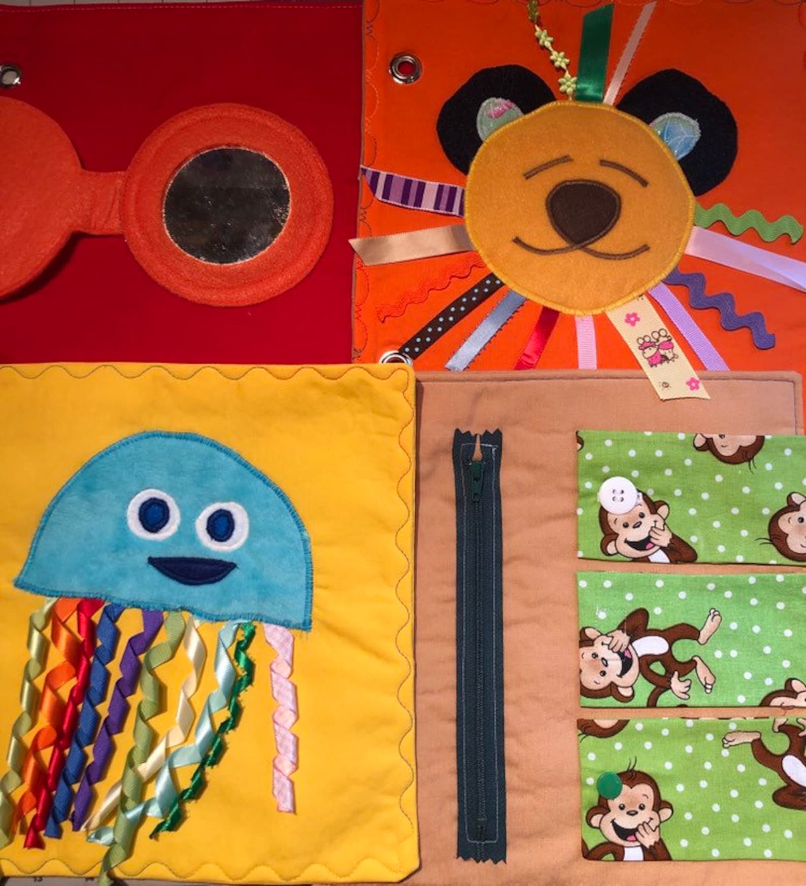 Complete Busy Book W/6 Pages - Etsy