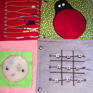 Complete Busy Book W/6 Pages - Etsy