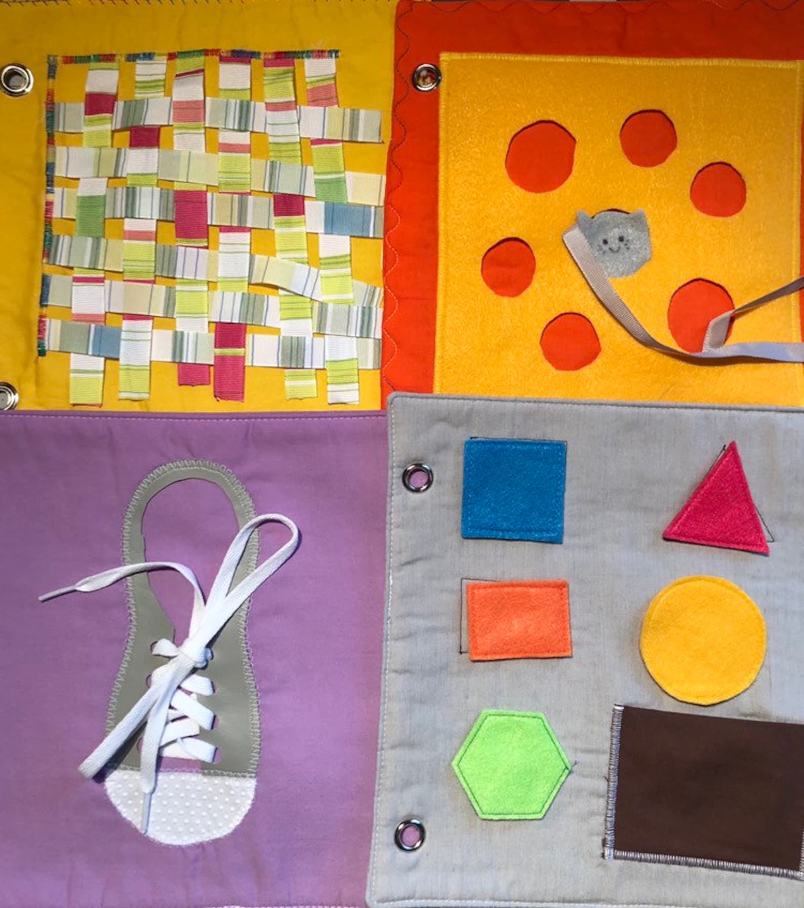 Complete Busy Book W/6 Pages - Etsy