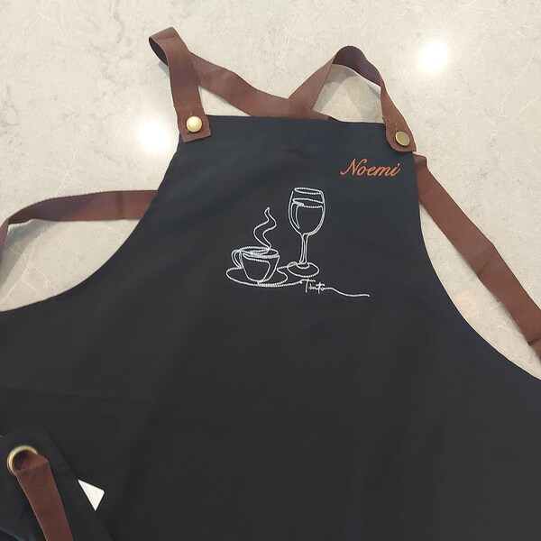 Embroidered Aprons - Etsy Australia