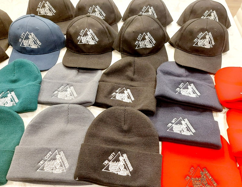 Knit Folded Toque/beenie With Custom Embroidery Logo/name, Embroidery ...