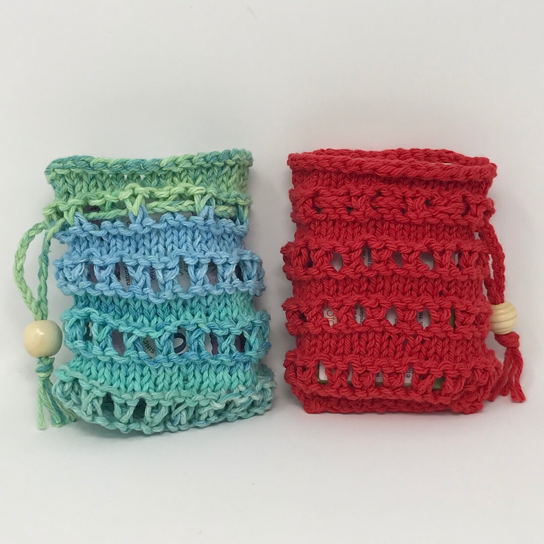 Digital Pattern, Soap Sack Design 2, PDF, Knit, Soap Sack - Etsy