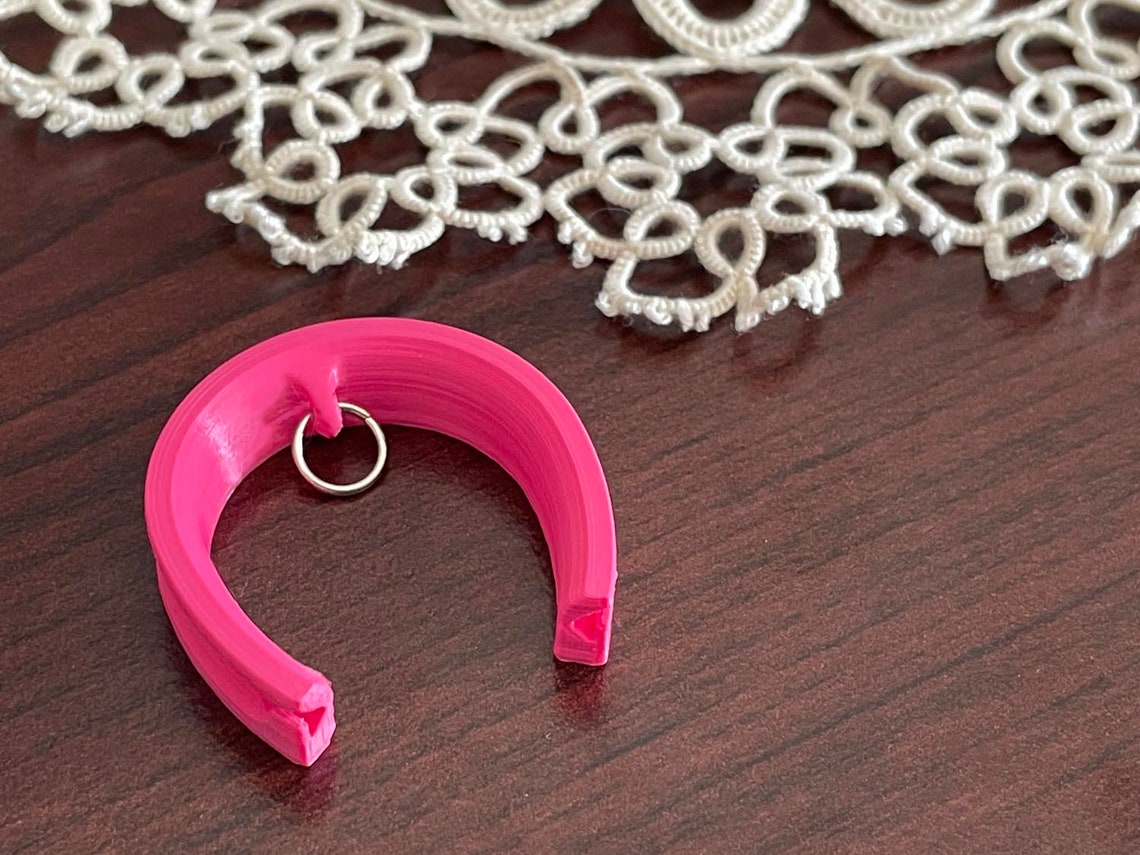 Self-closing Mock Ring Holder - 3D Printed Tatting Tool - Etsy