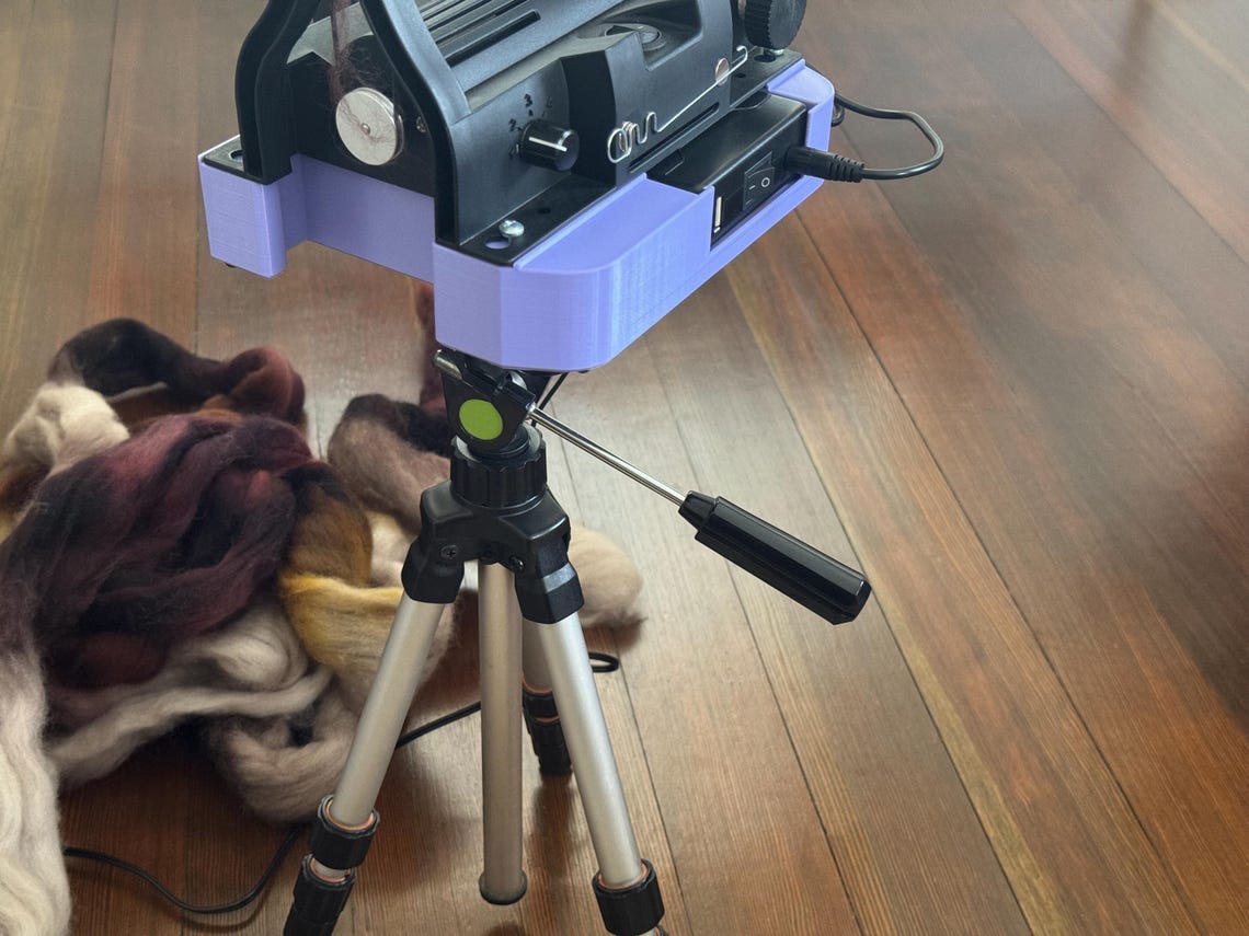 Battery & Tripod Base for Electric Eel Wheel 6.x - Etsy