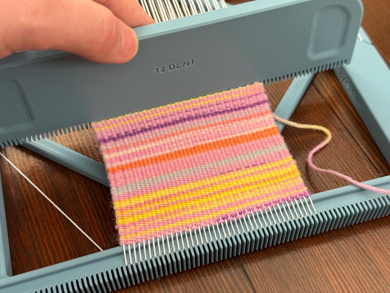Pocket Loom Weaving Kit 7"x7" 12-dent - Etsy