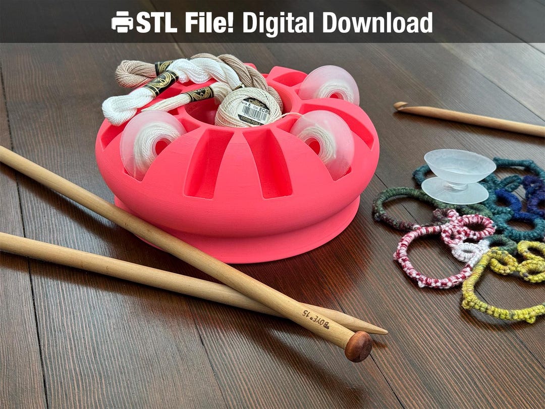 Bobbinship S12 STL File - 3D Printed Thread Bobbin Caddy - Etsy