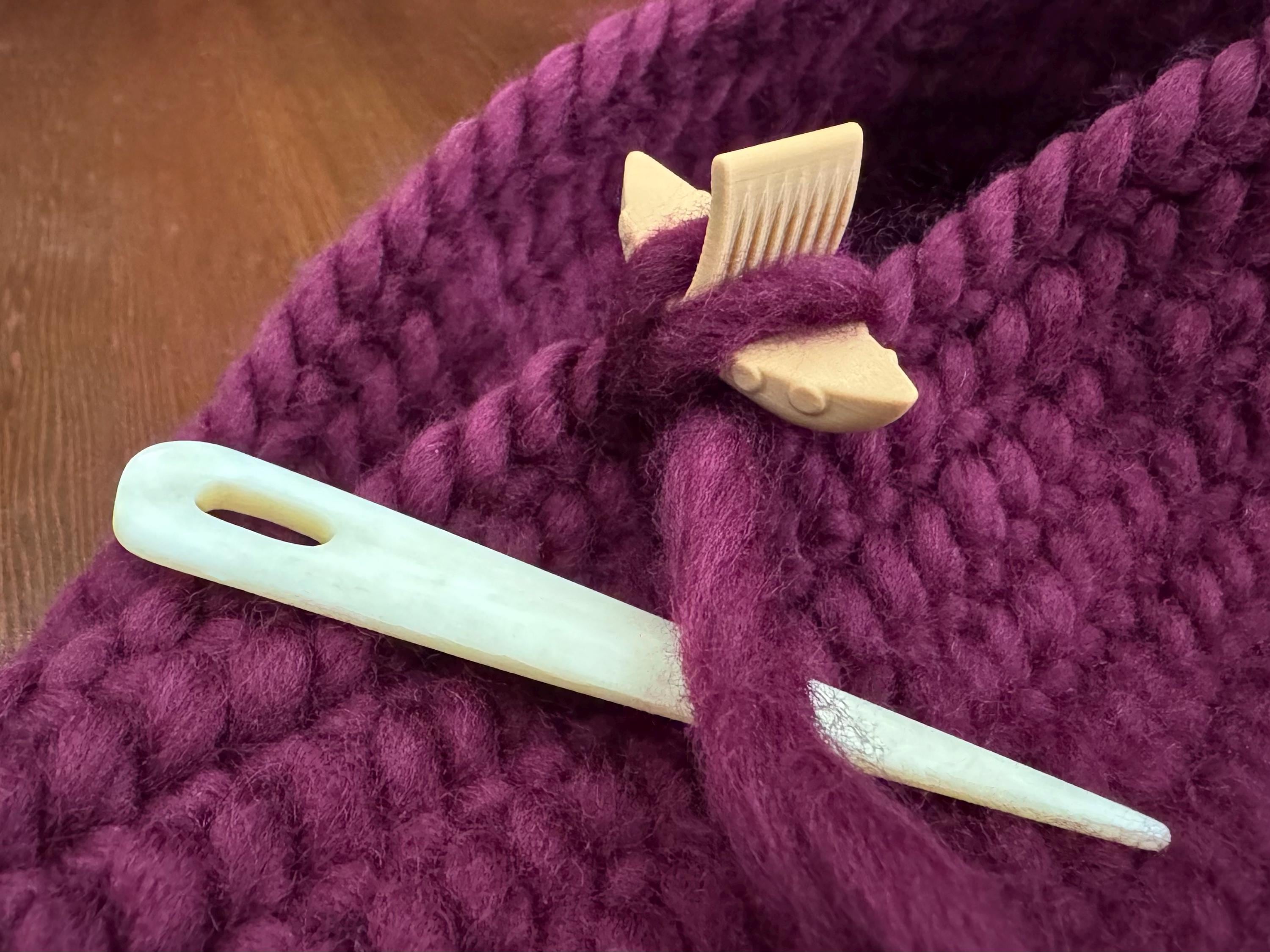 Nalbinding Loopship - 3D Printed Loop Holder and Stitch Keeper - Etsy