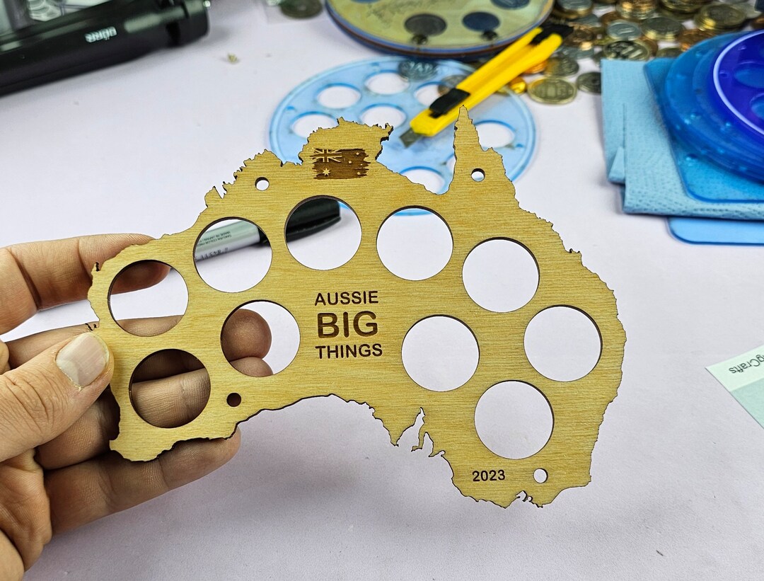 Coin Holder for Aussie BIG Things 1 Dollar Coins - Etsy