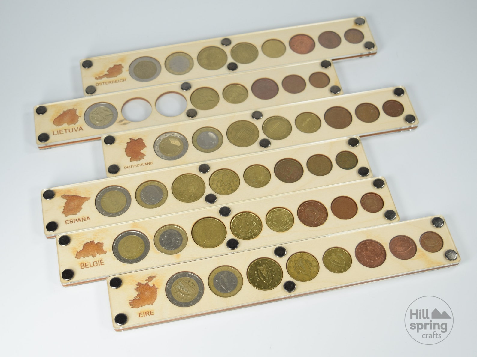 Coin Holder for National Euro Coins - Etsy