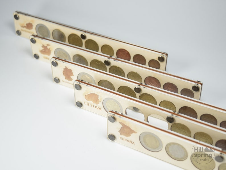 Coin Holder for National Euro Coins - Etsy