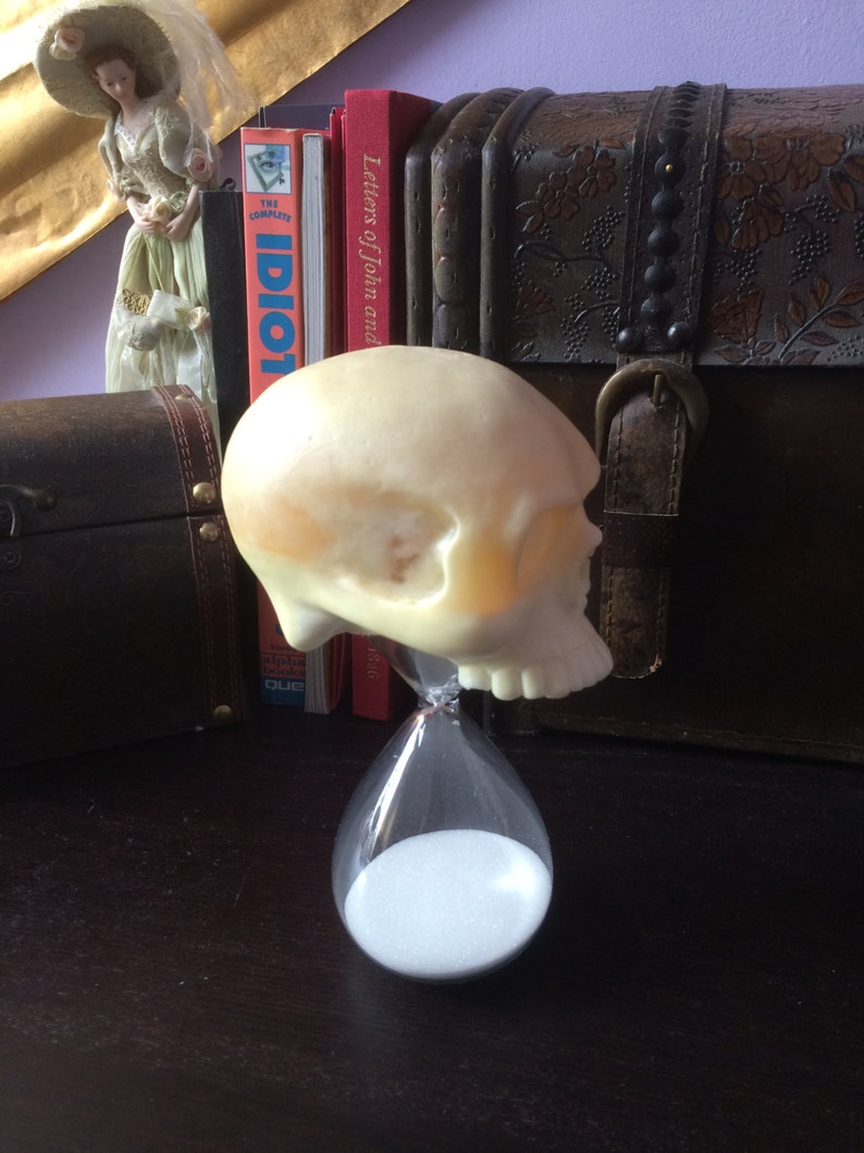 Until Dawn Porcelain Skull Hourglass | Etsy