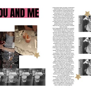 Yearly Recap Magazine Design Template - Etsy