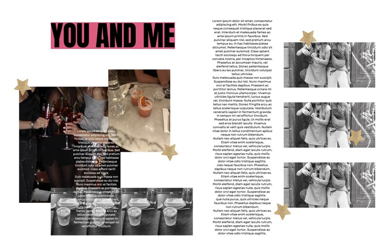 Yearly Recap Magazine Design Template - Etsy