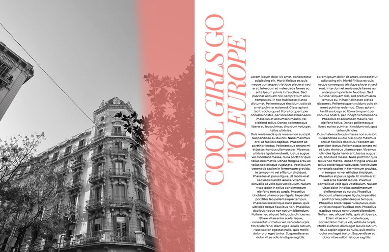 Yearly Recap Magazine Design Template - Etsy