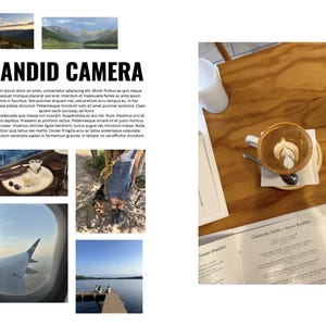 Yearly Recap Magazine Design Template - Etsy