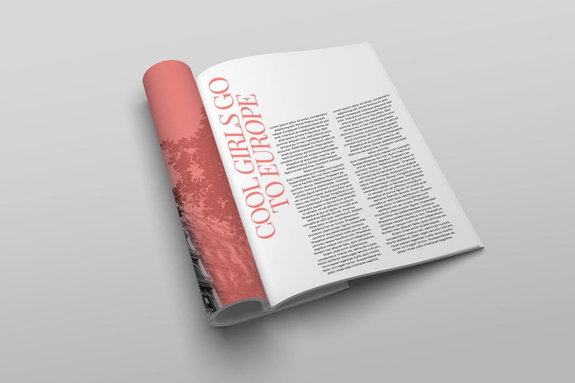 Yearly Recap Magazine Design Template - Etsy