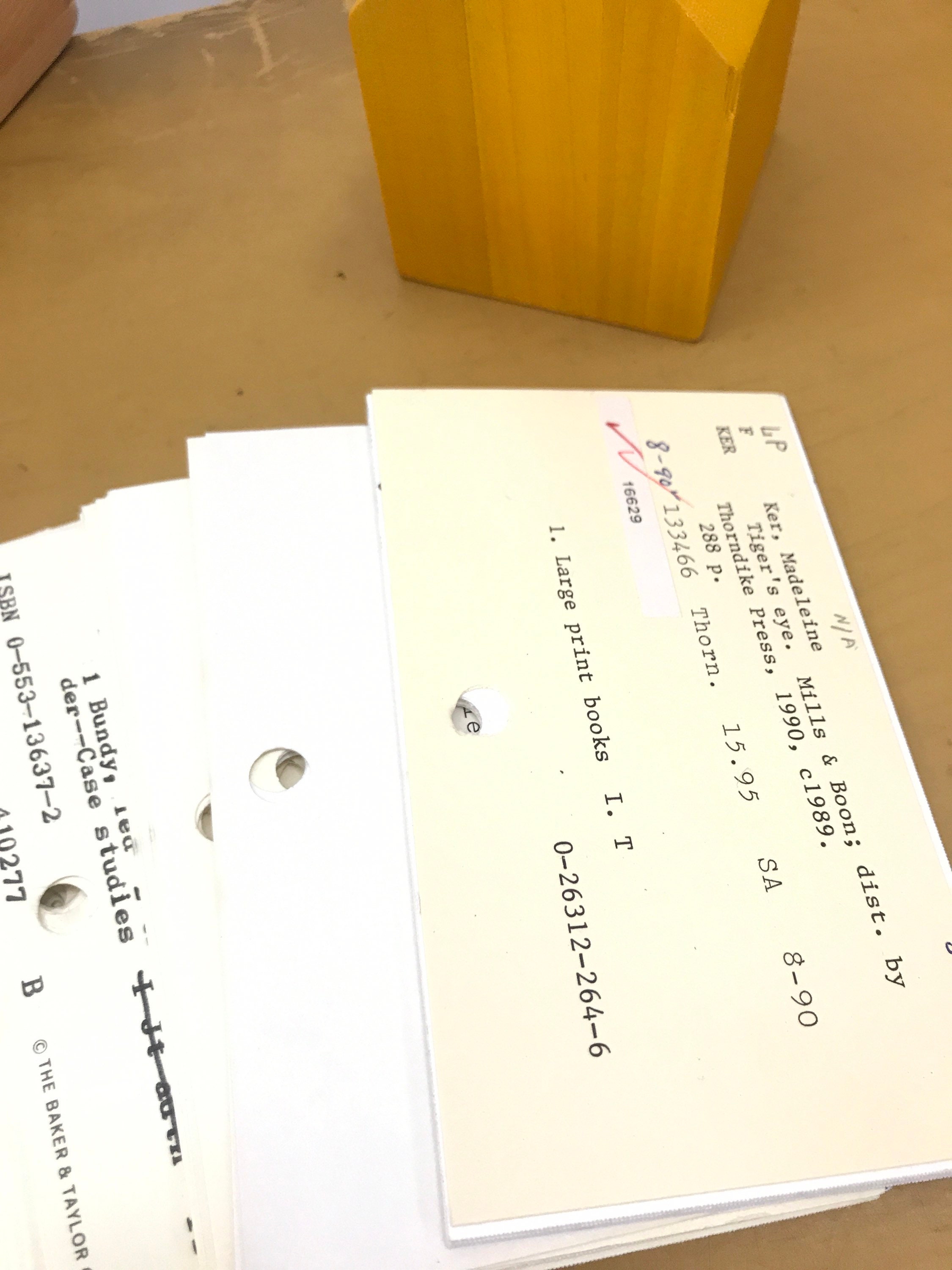 Vintage Card Catalog Cards Library Nostalgia Book Crafts | Etsy