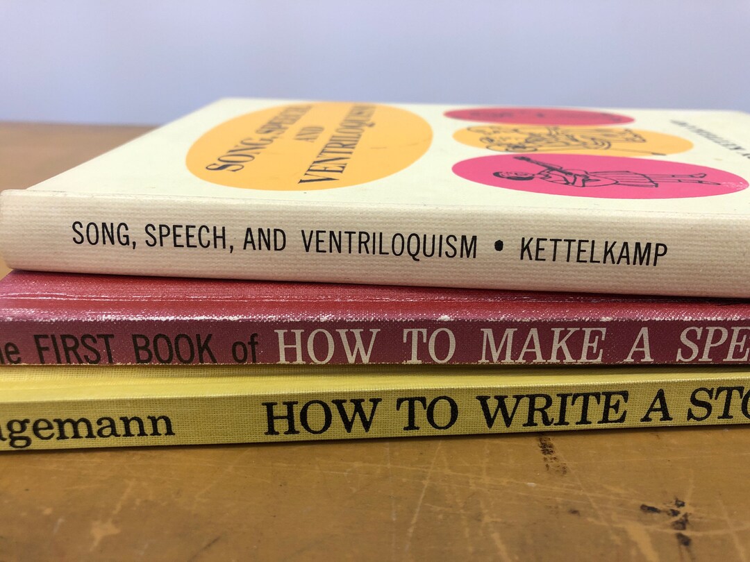 Vintage 1960s/70s Communication Books Vintage Fiction - Etsy