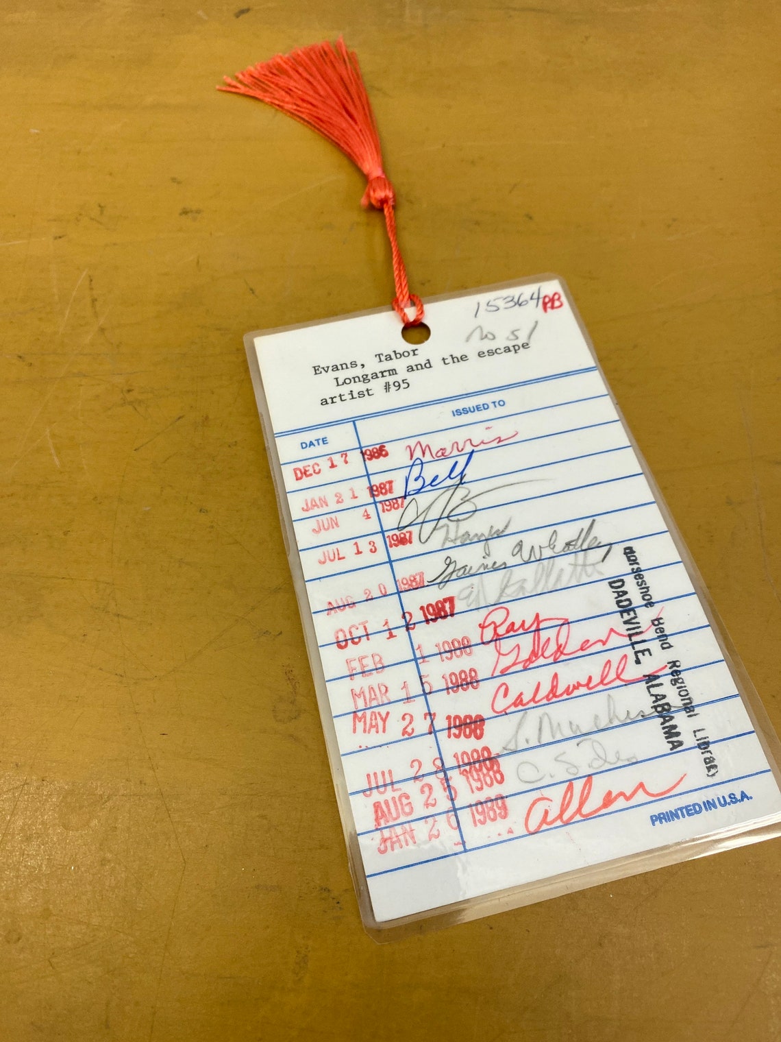 Library Checkout Card Bookmark Library Bookmark Book Lover - Etsy