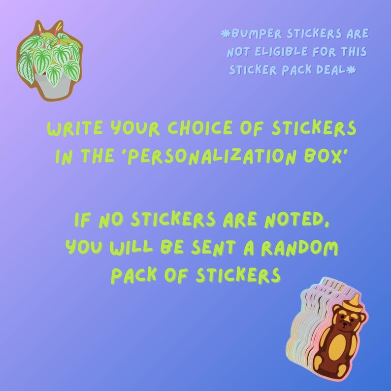 Pick Any 5 Stickers of Your Choice Pack Bundle - Stickers for ...