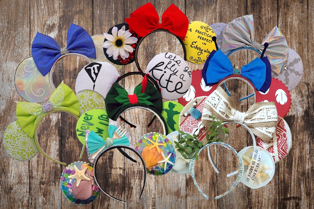Custom Disney Ears, Disney Ears, Disney World Ears, Disney Park Ears ...
