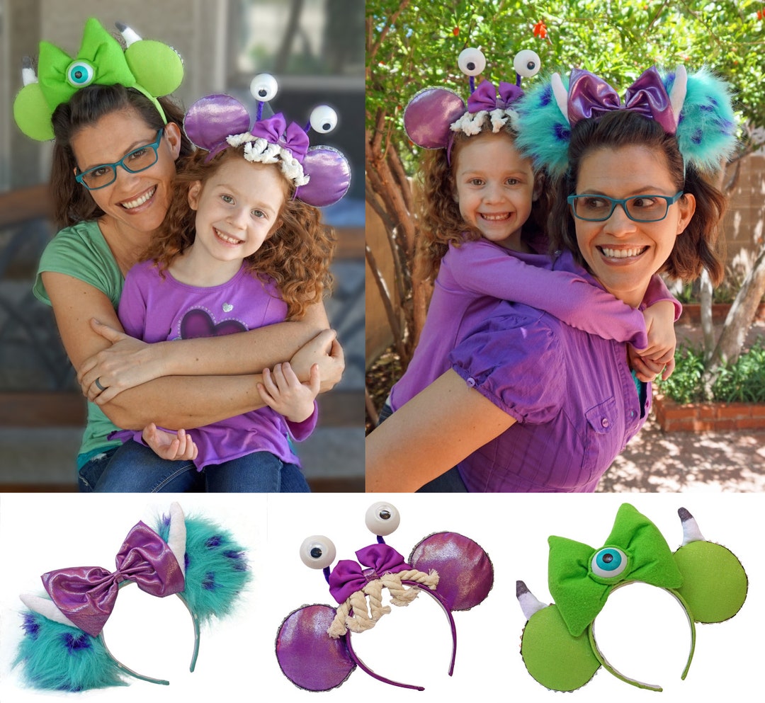 Custom Pixar Ears, Disney Ears, Pixar Ears, Disney Park Ears, Monsters ...