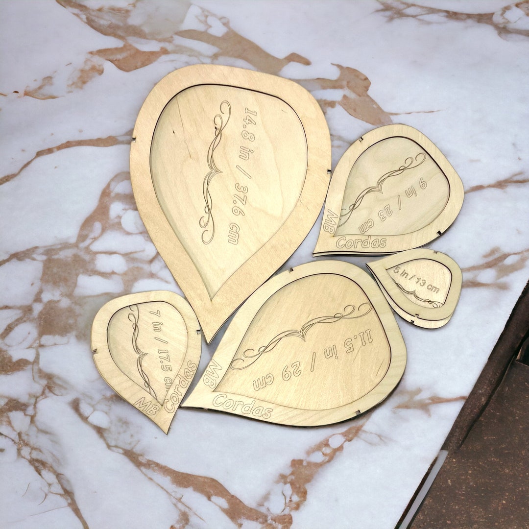 Macrame Leaf and Feather Cutting Template, Wall Hanging Ornament Tool, Easy Way Cut Feathers - Etsy