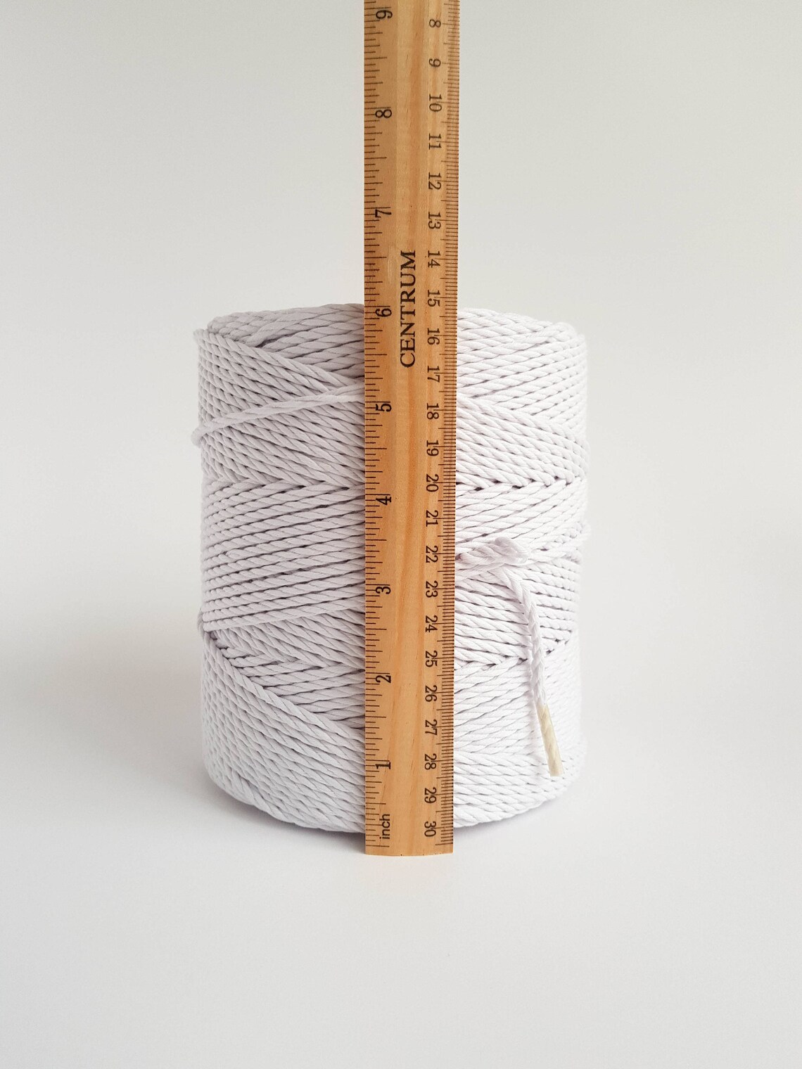 3mm twisted cotton cord 300m Cotton Macrame cord macrame | Etsy