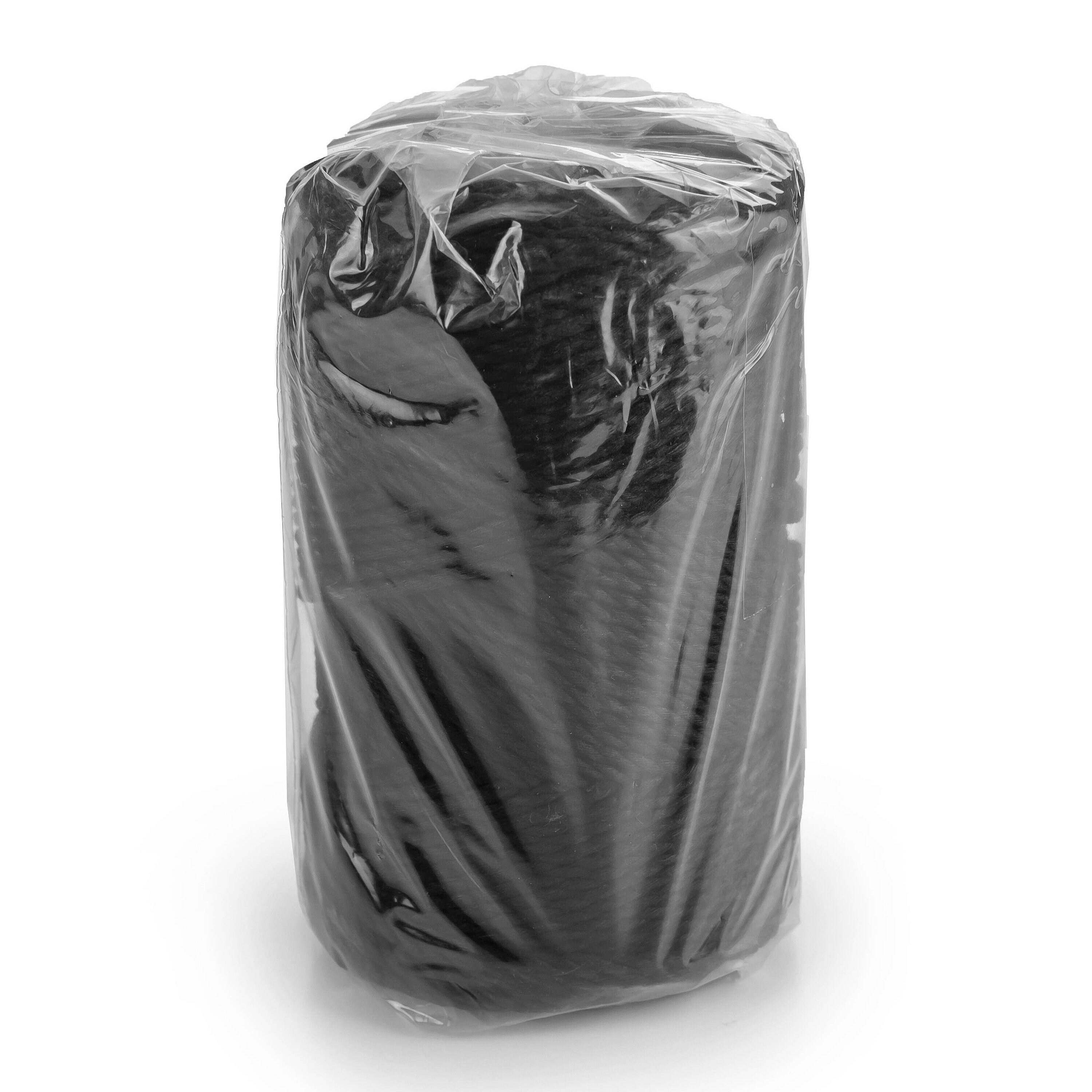 BLACK Macrame Cord 3mm Cotton Rope 140 M Cotton String 3-ply - Etsy