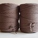 TAUPE Macrame Cord 4mm Taupe Cotton Rope 300 M Macrame Rope - Etsy