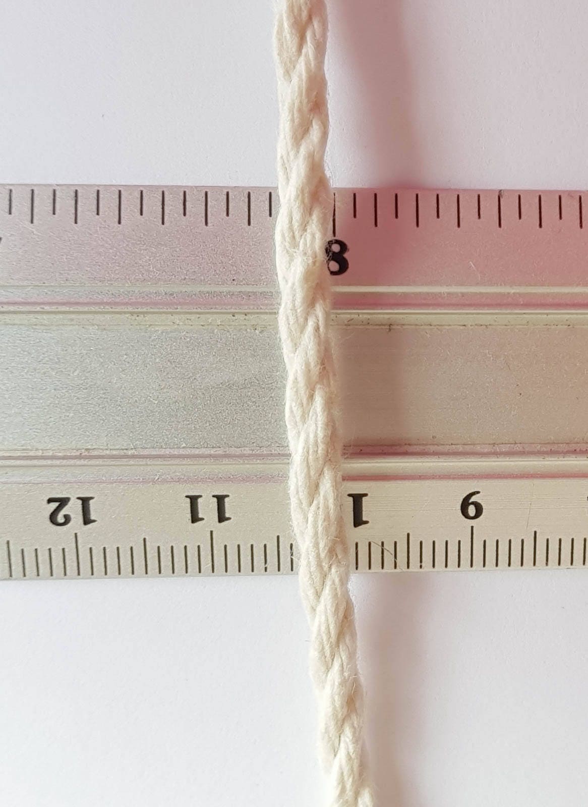 3 Mm Cotton Rope. 1.5 Kg Twisted Cotton Rope. Macrame Rope. - Etsy