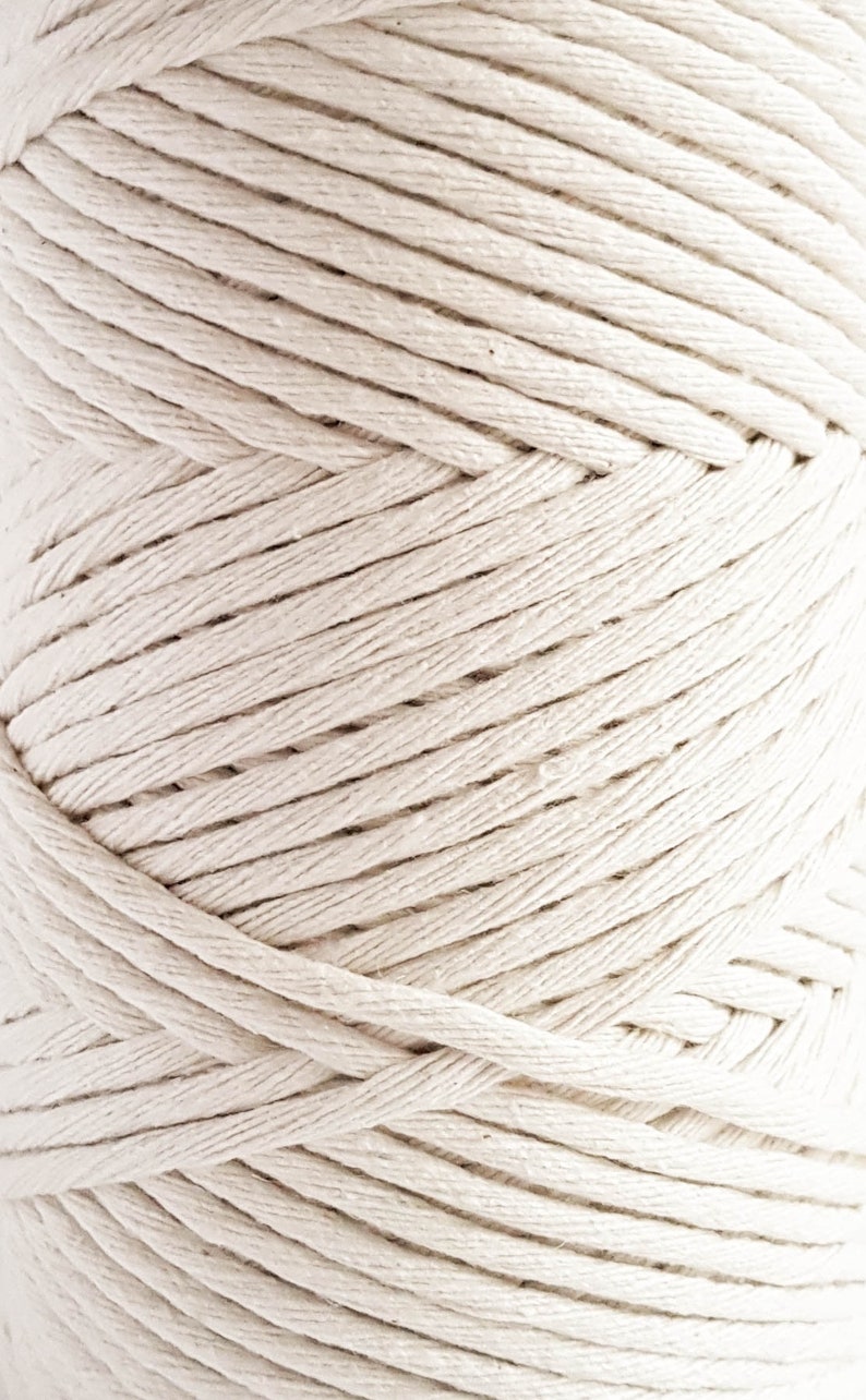 3mm Macrame Cord 280m Single Strand Cotton Rope 140m Macrame - Etsy