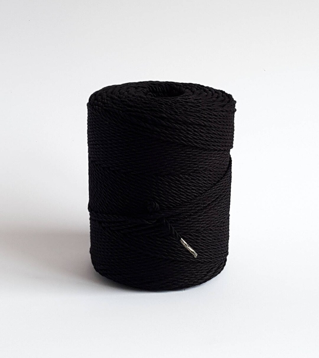 Black Cotton Rope 3mm Macrame Cord for DIY Projects 3 Strand - Etsy