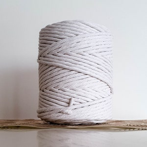 Bulk Macrame Cotton Cord 3mm X 560m/ 4mm X 360m/ 5mm X 240m Single ...