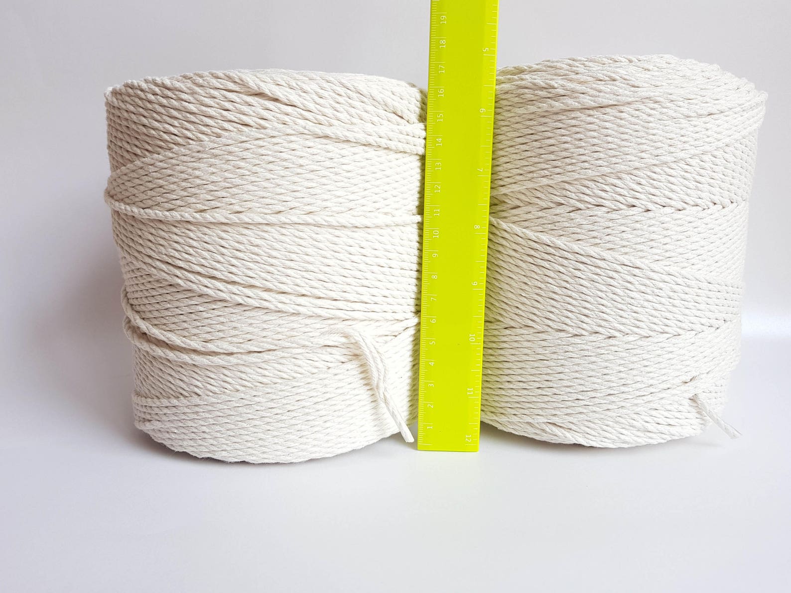 3mm Macrame Cord. 3 Kg Macrame Rope. Twisted Cotton Rope. - Etsy Canada